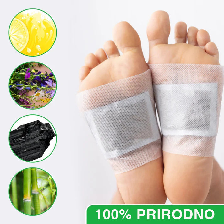 Сет од 20 фластери за детоксикација (10 дена детокс) – Solvio MK